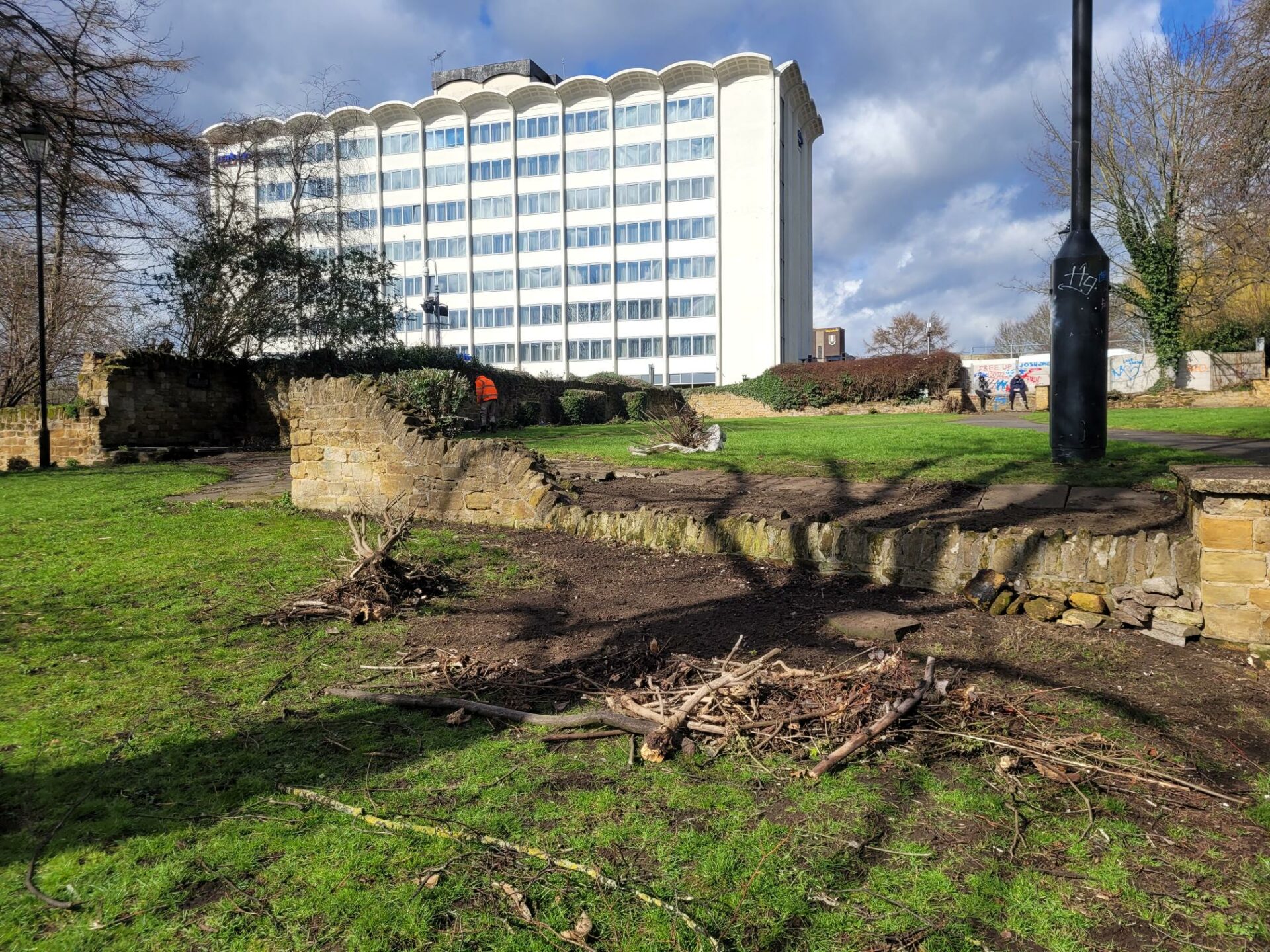 Work underway to restore neglected town centre beauty spot ...