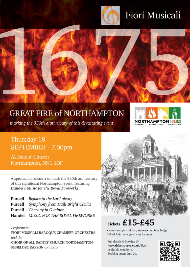 FIORI MUSICALI GREAT FIRE OF NORTHAMPTON – Northampton BID