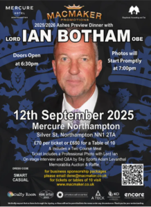 An Evening with Lord Ian Botham – Northampton BID
